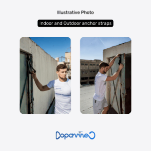 Genius Straps - Adjustable Outdoor & Indoor Anchor for the Dopamineo Bands.